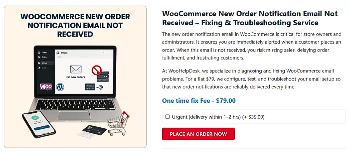 Fix WooCommerce New Order Notification Email Not Received